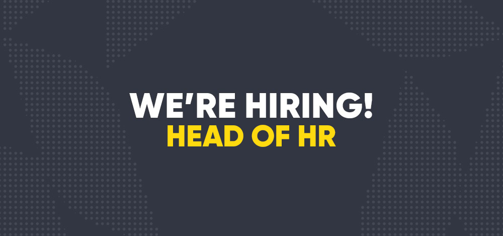 We're hiring! Head of HR