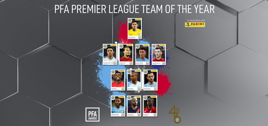 Premier league team of the year store